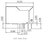 China Network Interface RJ45 LU1S516 LF | LPJ0025DNL 10/100Base-T Magnetic for sale