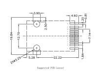 China ABJ-M4B01ANLF | LPJ3011ABSTNL SMT RJ45 Connector Integrated Magnetic for sale