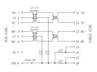 China LPJ0011CNL | MJ1A-B211-RST001 RJ45 Modular Jack 8P8C Without LED for sale