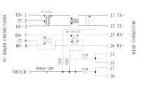 China LPJ0025CNL | KLU1T516 LF Rj45 100Base Jack Shield Right Angle for sale