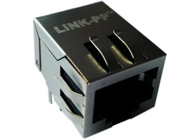 China LJ-H41S1B-02-F 100Base-T RJ45 Connector LPJ0037CNL Magnetic for sale