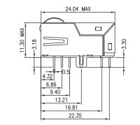 China L829-1J1T-43-F Low-Profile Magnetic Rj45 Jack 10/100/1000M LPJK7036A98NL for sale