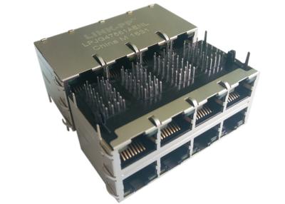 China 8 Port Rj45 LPJG47561AENL | 2x4 Gigabit 10/100/1000Base Ethernet for sale