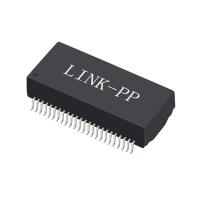 China L24H005-3 Dual Port 1000 Base - T Lan Filter Magnetic Transformer PoE 30W / 60W for sale