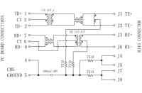 China HY911103H | RJ45 Modular Jack LPJ0026ABNL Conn 10/100Base 1CT:1CT R/A for sale