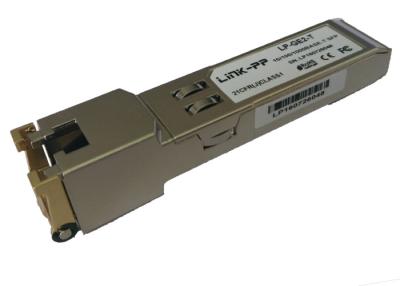 China FCLF-8520-3 1000BASE-T Copper SFP Optical Transceiver  Ethernet over Cat 5 cable for sale