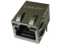 China 6605814-1 RJ45 Modular Jack , 10Pin Shielded with Leds LPJG16314A28NL for sale