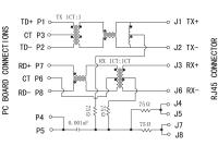 China JXR1-0012NL | LPJ6026ABNL RJ45 Modular Jack 10/100Base Connector for sale