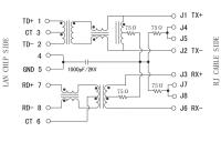 China JFM25011-0510 | LPJ0026GDNL RJ45 Modular Jack 10/100Base Ethernet for sale
