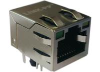 China 6-6605811-1 PCB Modular Jack 10 pin Rj45 LPJG16520AZNL LED Resistors for sale