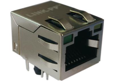 China 6-6605811-1 PCB Modular Jack 10 pin Rj45 LPJG16520AZNL LED Resistors for sale