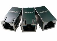 China HR851140A RJ45 Modular Jack JK2001A7R, LPJK2001AGNL 10/100 POE+ for sale
