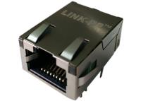 China Low profile RJ-45 Jack LPJK7001CNL 10/100 Magnetics Connector No LEDs for sale