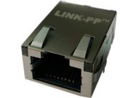 China LPJK7002A98NL Low-Profile RJ45 Magjack 11.30mm Height , Built In 10/100Mbps for sale