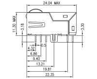 China LPJK7002A98NL Low-Profile RJ45 Magjack 11.30mm Height , Built In 10/100Mbps for sale