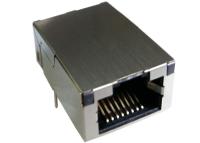 China J0G-0003NL Low Profile RJ45 Jack with 1000Base-T Integrated Magnetics for sale