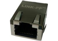 China LPJK7436AHNL Signle Port Low-Profile RJ45 Jack 10/100/1000Base-T for sale