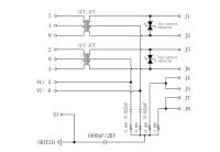 China JK0-0020NL	| LPJK0020AINL RJ45 Modular Jack  ESD / Lightning protector for sale