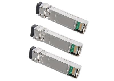 China FTLX3871DCC25 SFP+ Fiber Optic Transceiver Module Ethernet LC Duplex Pluggable for sale