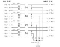 China L826-1X1T-23-F Gigabit RJ45 Modular Jack LPJK0071AONL 12 Cores for sale
