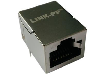 China TLA-6T717W | LPJ16093DNL Magnetic RJ45 Jack 1x10/100Base-T Latch-up RoHS for sale