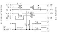 China 212A-11CA0-R | LPJ0026CNL Magnetic Connector rj45 10/100Base-T for sale