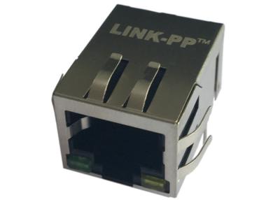 China TMRJGS-8P8GAB-D12110-L  | LPJG0833HANL Magnetic RJ45 Jack Gigabit for sale