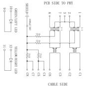 China RJ-10149E Magnetic RJ45 Jack LPJ0013AHNL 90 Degree Socket Connector for sale