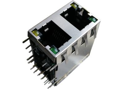 China RM3-148A8M1F Magjack RJ45 Built-in 100M Layer Switch Magnetic LPJ17206AGNL for sale