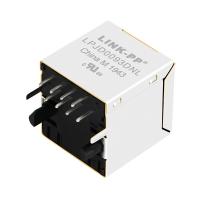 China TLA-6T724 Vertical RJ45 Jack LPJD0093DNL 180° Degree for Network Camera for sale