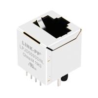 China TLA-6T724 Vertical RJ45 Jack LPJD0093DNL 180° Degree for Network Camera for sale