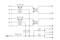 China P26-105-18U7 | LPJ16221AFNL 10/100Base Magnetic RJ45 Jack for sale