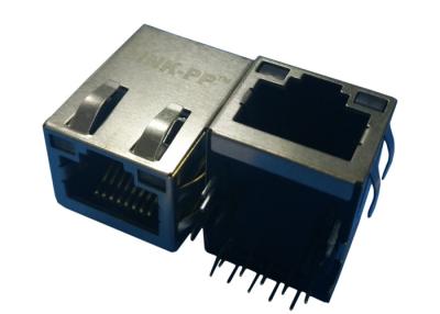 China HFJT1-1G16-L12RL Connector Rj45 Fêmea Cat 5 Modular Jack LPJG16373AENL for sale