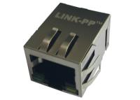 China Magnetic RJ45 LPJ0017GDNL Conn 100Base-T 8 Position Yellow-Green LED for sale