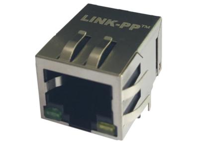 China LJ-G40B1D-41-F	Magnetic RJ45 1000Base-T Jack LPJG0803G25NL Connector for sale
