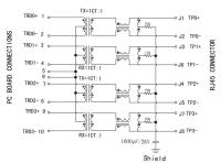 China LJ-G40B1D-41-F	Magnetic RJ45 1000Base-T Jack LPJG0803G25NL Connector for sale