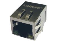 China MTJ-88TX1-FSP-PG-LH-M5 8 Pins Magnetic RJ45 Jack Built-in Filter Rj45 Jack 10/100M for sale
