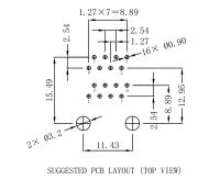 China E5908-0T0343-L Ethernet Socket 2x1 LPJE17208XNNL Stacked RJ45 Jack Female Connectivity for sale