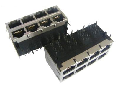China J20-0235NL CONN MAGJACK 8PORT 10/100 Base-TX, AutoMDIX POE, POE+ for sale