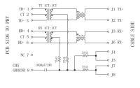 China A63-112-313P190 Modular Connectors / 8P8C MAGNETIC JACK W/ LED LPJ0012HDNL for sale