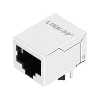 China ARJ11A-MASE-MU2 10/100 Base-T Single Port Magnetic RJ45 Jack without LEDs for sale