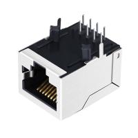 China ARJ11A-MASE-MU2 10/100 Base-T Single Port Magnetic RJ45 Jack without LEDs for sale