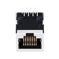 China ARJ11A-MASE-MU2 10/100 Base-T Single Port Magnetic RJ45 Jack without LEDs for sale