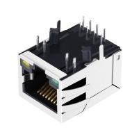 China HFJ11-E2450E-L12RL , LPJ4011GENL Lan Magnetics Rj45 Jack  IEEE802.3 for sale