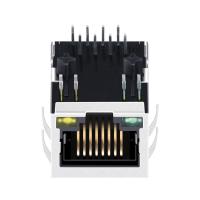 China HFJ11-E2450E-L12RL , LPJ4011GENL Lan Magnetics Rj45 Jack  IEEE802.3 for sale