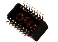 China Single Port Toroidal Lan Transformer 100base-t , 24 Pins HA-108 for sale