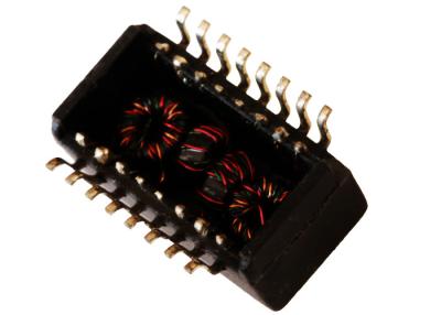 China Single Port Toroidal Lan Transformer 100base-t , 24 Pins HA-108 for sale