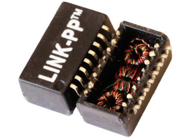China LFE8659 10/100Base-T Ethernet Single Port Transformer Modules LP1302NL Cross for sale