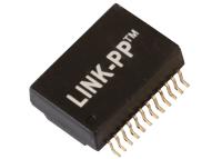 China 000-7044-37 Discrete Single Port Gigabit 24 Position Surface Mounting Magnetic for sale