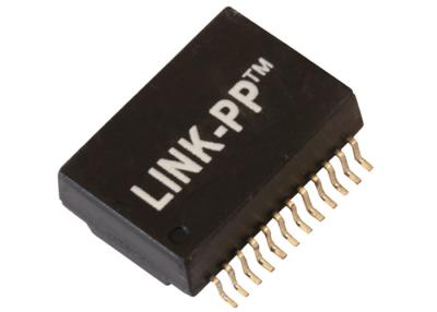 China 000-7044-37 Discrete Single Port Gigabit 24 Position Surface Mounting Magnetic for sale